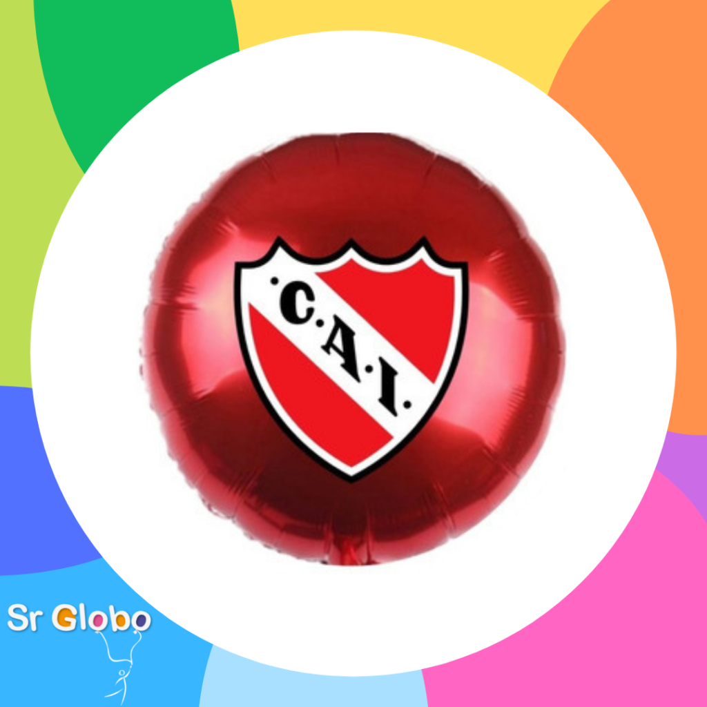 18″ Escudo Independiente – Sr Globo