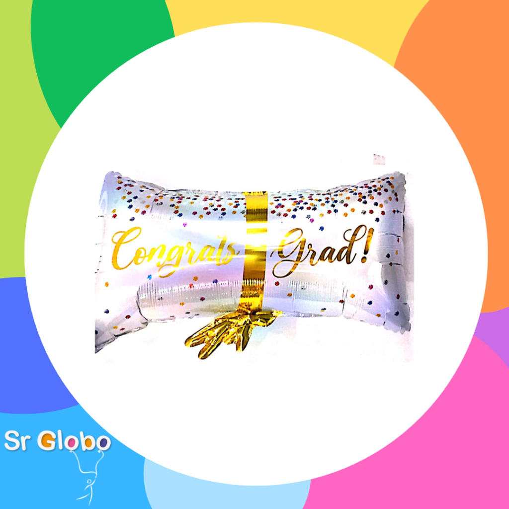 Diploma Congrat Grad 24″ – Sr Globo