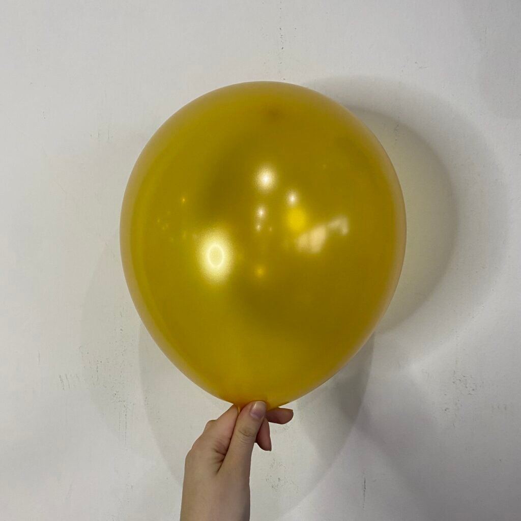 GLOBO TIP Perlado 12″ dorado (100 unidades)🚨-20% OFF🚨 – Sr Globo
