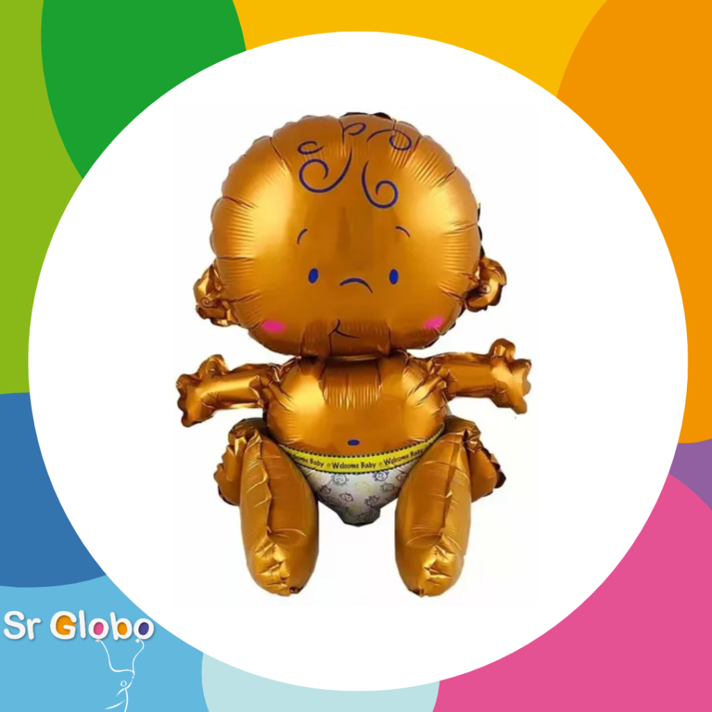 18″ bebe moreno 3D – Sr Globo