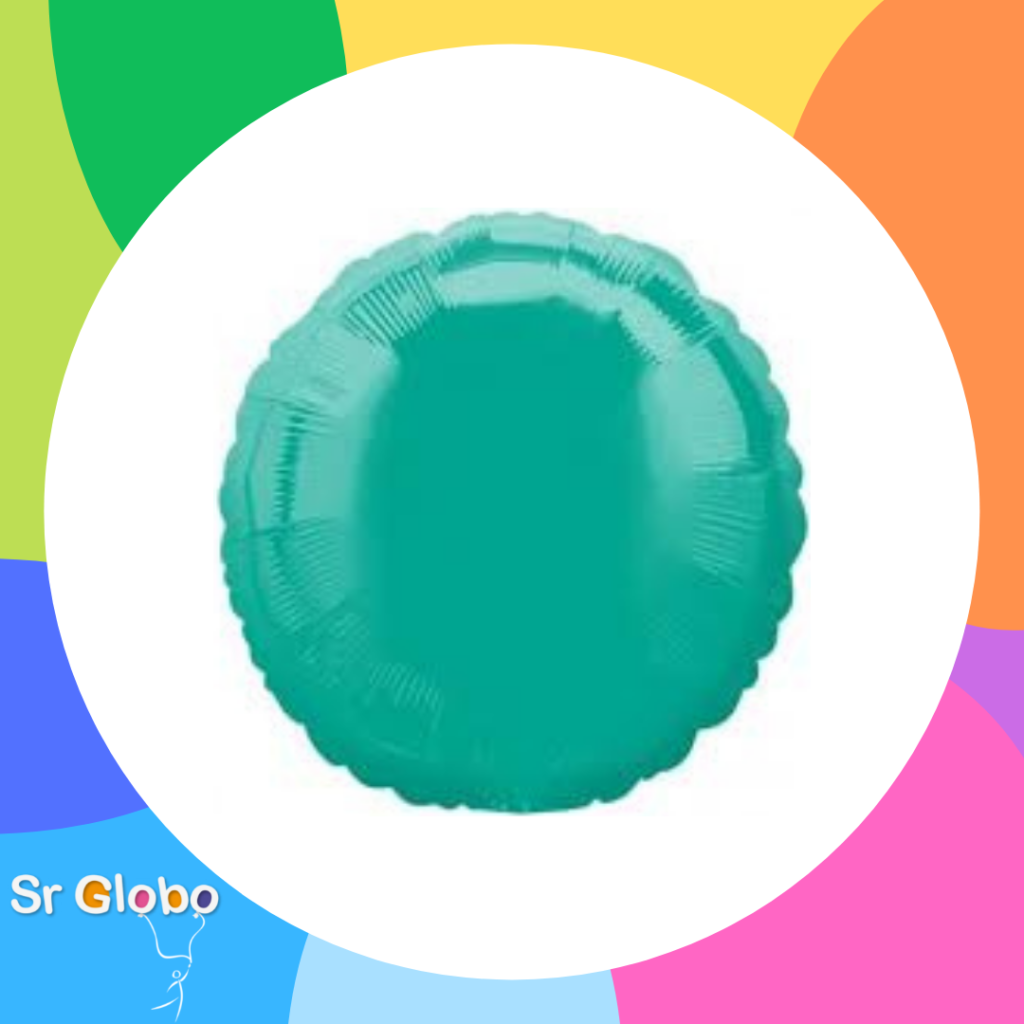 Circulo 18″ turquesa – Sr Globo
