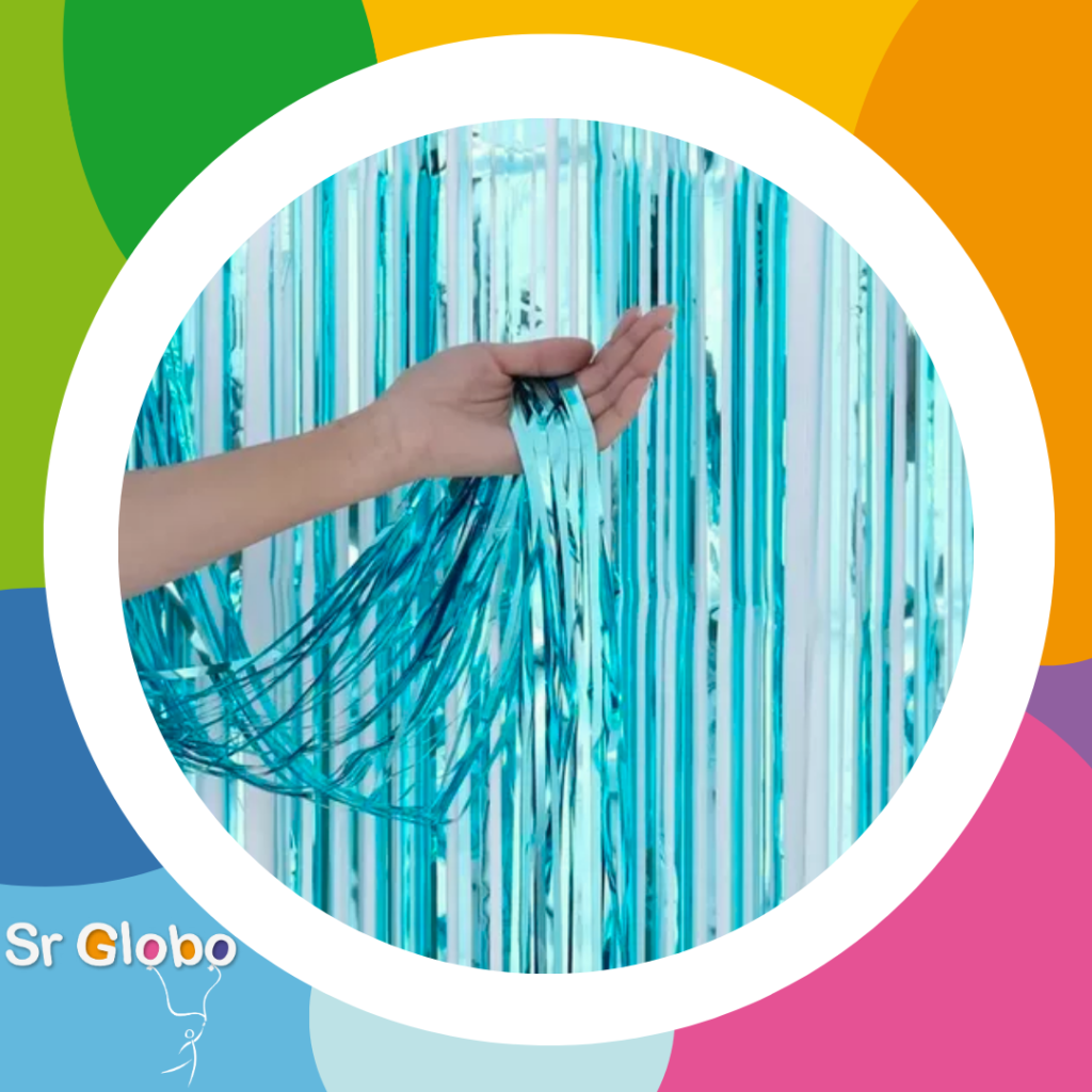 Cortina satin turquesa celeste – Sr Globo