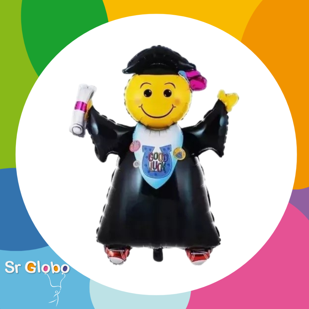 18″ emoji egresado – Sr Globo
