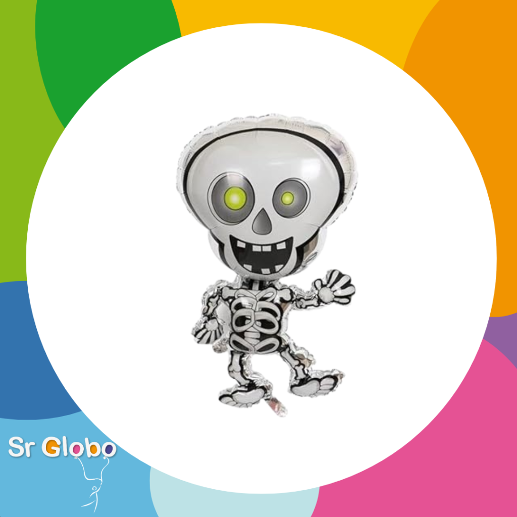 Esqueleto Halloween 14″ – Sr Globo