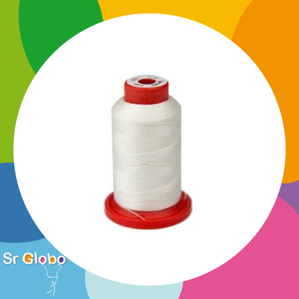 Hilo de poliester blanco 2200 mts (organica) – Sr Globo