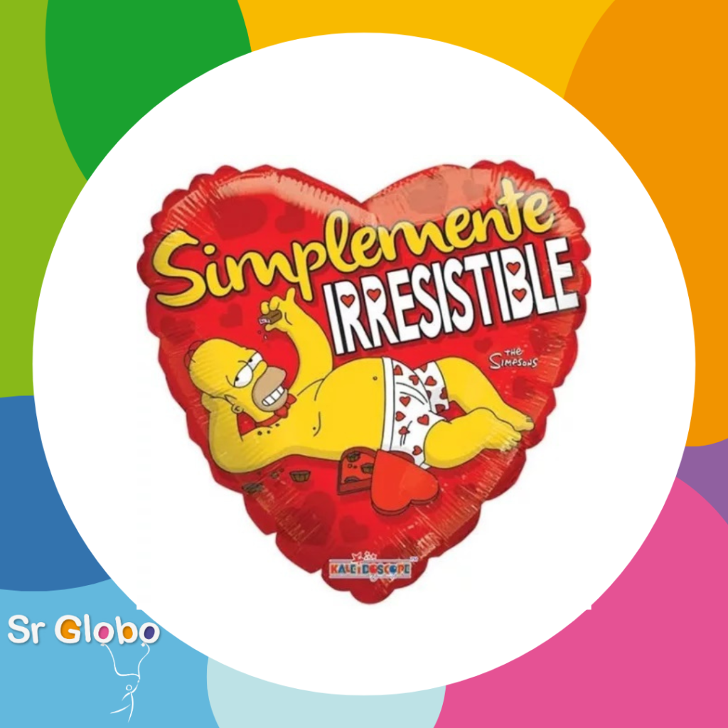 ANAGRAM 9″ Simpsons Simplemente Irresistible – Sr Globo