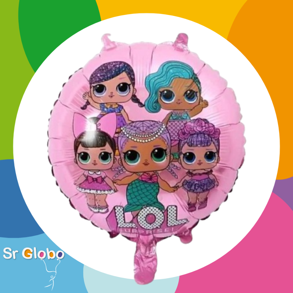Lol 18″ rosa #357 – Sr Globo