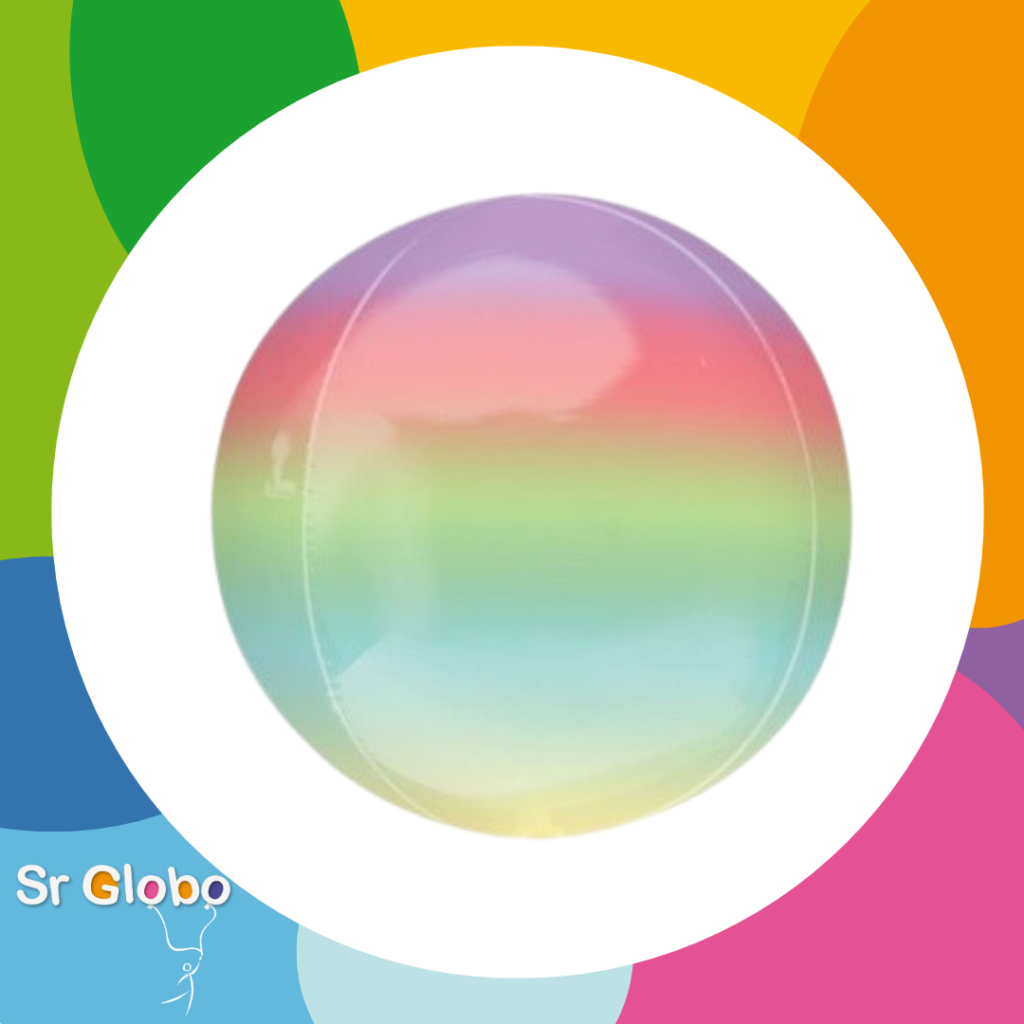 ANAGRAM Orbz 16″ arcoiris – Sr Globo