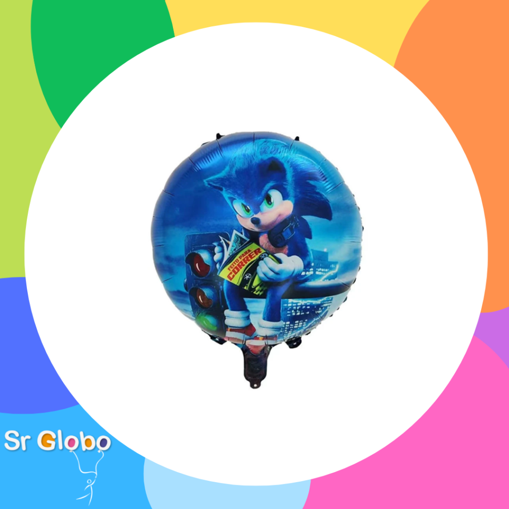 Sonic 18″ con revista – Sr Globo