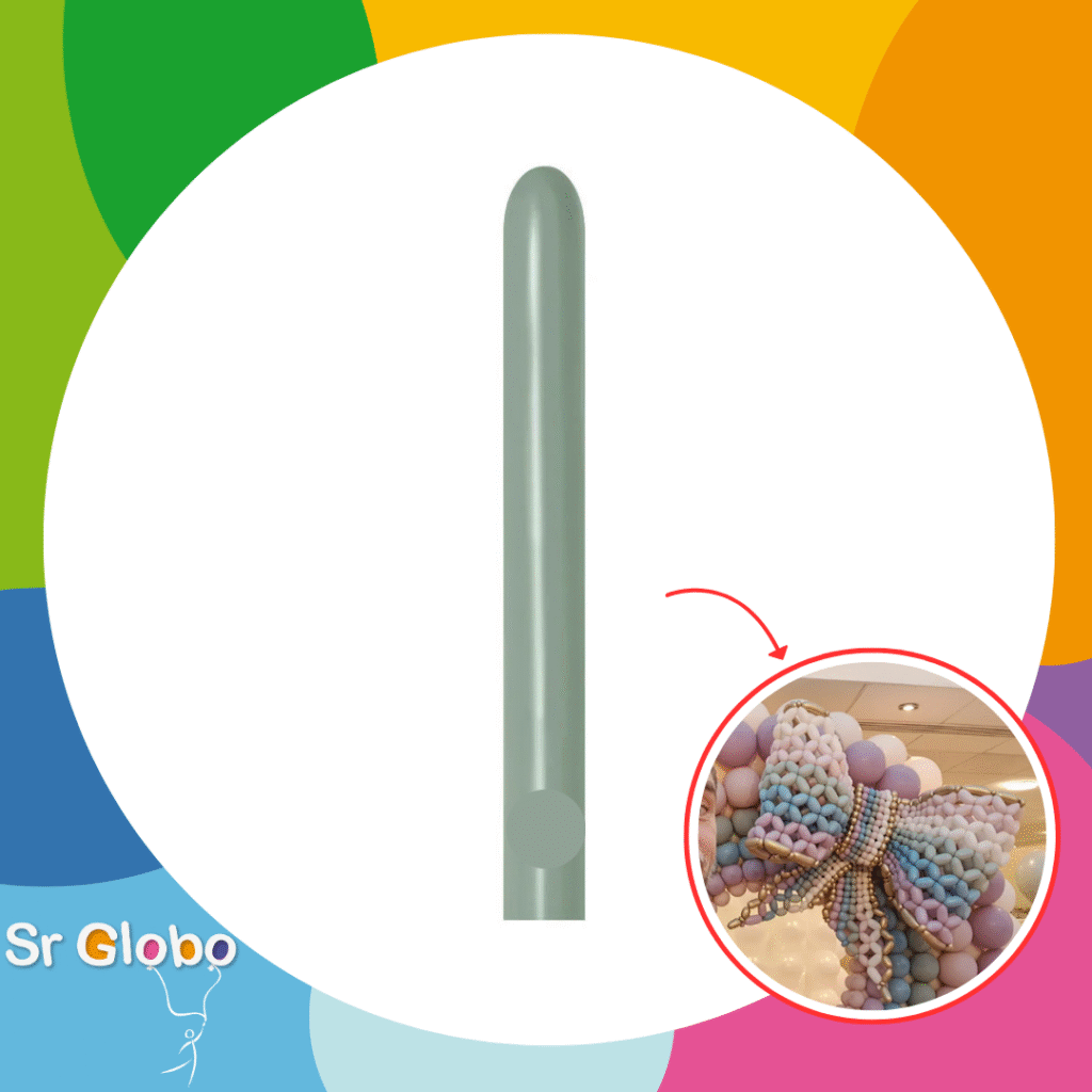 GLOBO TIP 260 verde dusk (50 unidades) – Sr Globo