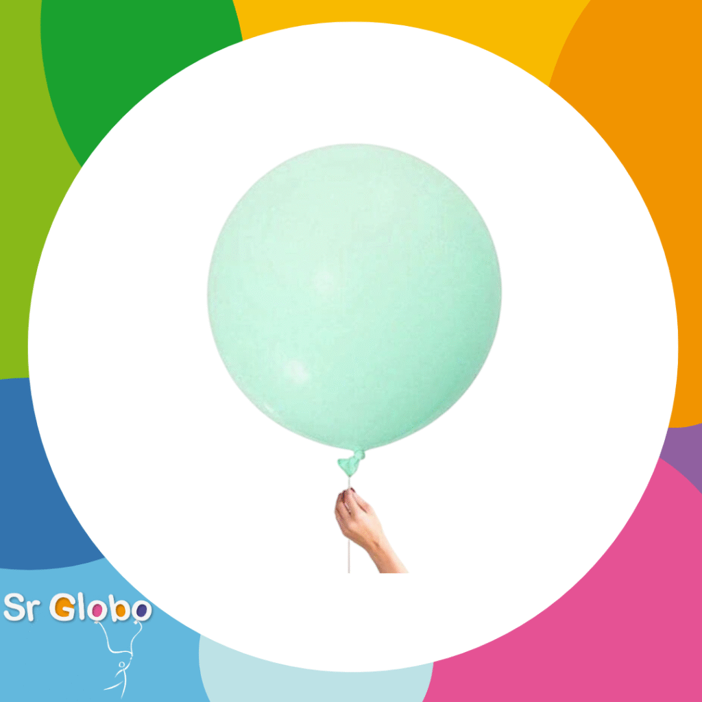 GLOBO TIP 36″ verde pastel – Sr Globo