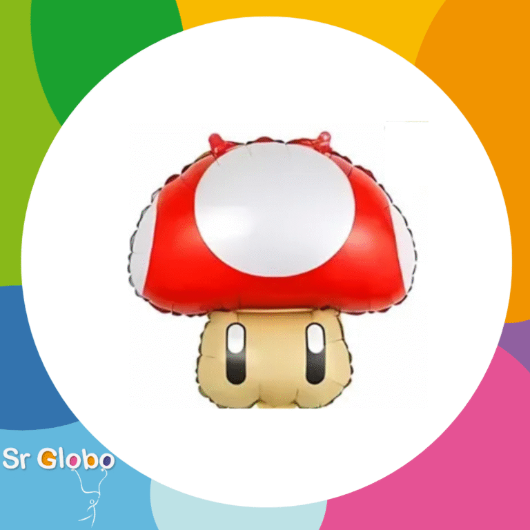 HONGO rojo de Mario Bross 18″ – Sr Globo