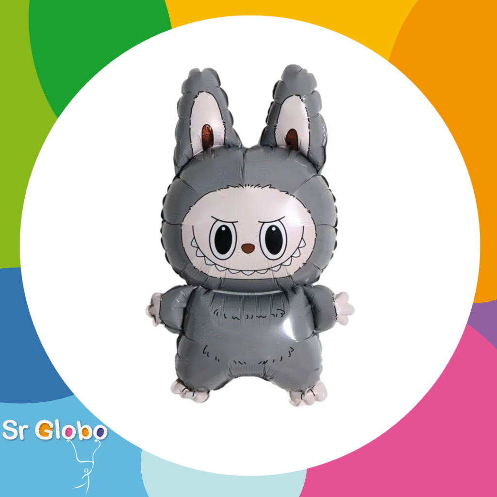 Monstruo 20″ labubu celeste – Sr Globo